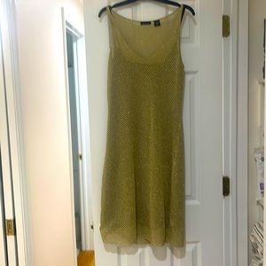 Moda International | Dresses | Sexy Gold Mesh Victoria Secret Moda ...